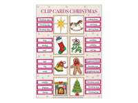 Christmas Clip Cards - Spelling & Vocabulary by Teach Simple
