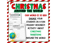 Christmas Research and Informative Writing by Teach Simple
