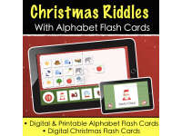 Christmas RIDDLES - Digital and Printable Activities With Alphabet ...