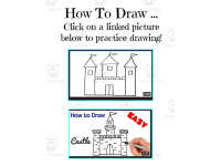 Cinderella Drawing Characters Activity by Teach Simple