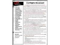 Civil Rights Movement 5th Grade Reading Packet by Teach Simple