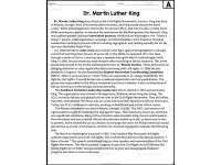 Civil Rights Movement + Dr. King Reading Packet by Teach Simple