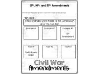 Civil War Amendments Reading Packet + Distance Learning by Teach Simple
