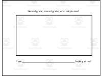 Class Book Template: What do you see? by Teach Simple