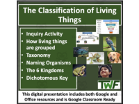 Classification of Living Things - Digital Lesson and WebQuest Package ...