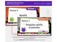 Classroom Interactive Game : Halloween 5 Second Game PowerPoint Game by ...