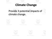 Climate Change - Bell Ringers, Class Warm-Ups, and Exit Tickets by ...
