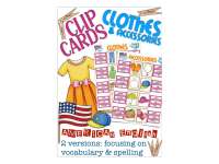 Clothes Clip Cards in American English by Teach Simple