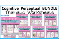 Cognitive Perceptual Worksheets BUNDLE by Teach Simple