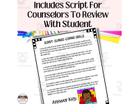 Color By Code: Good and Bad Coping Skills School Counseling Activity by ...