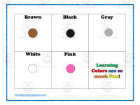 Color Chart by Teach Simple