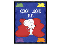 Color Word Activity by Teach Simple