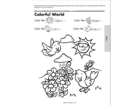 Colors Printable Workbook: Get Ready for Preschool by Teach Simple