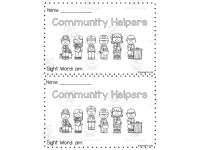 Community Helpers Bundle | Journal, Emergent Reader & Puppets by Teach ...