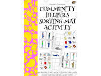 Community Helpers Sorting Mats Activity by Teach Simple