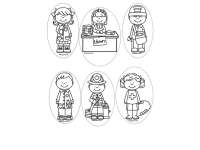 Community Helpers Stick Puppets by Teach Simple