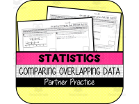 Comparing Overlapping Data PARTNER PRACTICE by Teach Simple