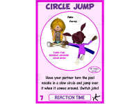 Components of Fitness Series: Reaction Time Task Cards by Teach Simple