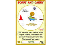 Components of Fitness Series: Speed Task Cards by Teach Simple