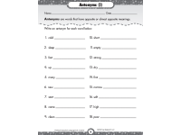 Compounds, Contractions, Synonyms, Homonyms, Antonyms, Prefixes, and ...