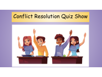Conflict Resolution SEL Quiz Show With Handout PowerPoint by Teach Simple