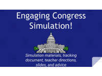 Congress Simulation Activity by Teach Simple