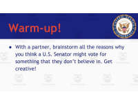 Congress Simulation Activity by Teach Simple