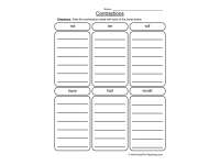 Contractions List Worksheet by Teach Simple