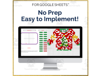 Coordinate Plane Pixel Art | Christmas Digital Activity by Teach Simple