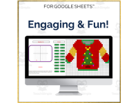 Coordinate Plane Pixel Art | Christmas Digital Activity by Teach Simple