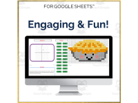 Coordinate Plane Pixel Art | Thanksgiving Digital Activity by Teach Simple