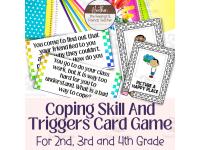 Coping Skills and Triggers Interactive Card Game For Group Counseling ...