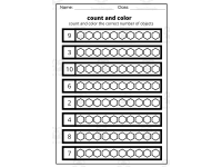 count and color worksheets 1-10 - numbers coloring pages 1-10. by Teach ...