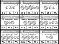 Counting Money - Counting Coins Game - Task Cards & Response Sheet by ...