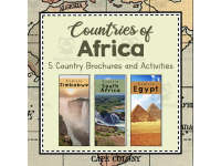 Countries of Africa | Continent of Africa Unit Study | Geography Bundle ...