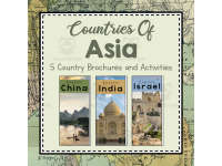 Countries of Asia | Continent of Asia Unit Study | Geography Bundle by ...