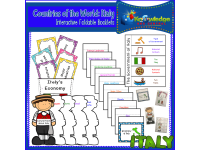 Countries of the World: Italy Interactive Foldable Booklets - EBOOK by ...