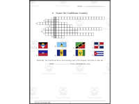 Crossword Puzzles about World Flags by Teach Simple