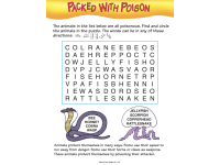 Curious Critters Word Search: Volume 3 Activity Book by Teach Simple