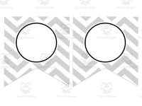 Customizable Chevron Banners by Teach Simple