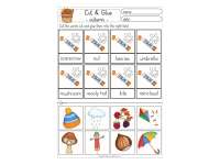 Cut & Glue: Autumn by Teach Simple