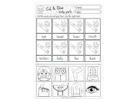 Cut & Glue: Body Parts by Teach Simple