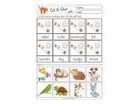 Cut & Glue: Pets by Teach Simple