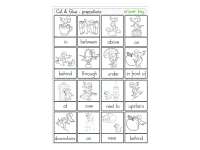 Cut & Glue: Prepositions by Teach Simple