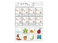 Cut & Glue: Spring by Teach Simple