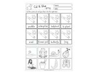 Cut & Glue: Spring by Teach Simple