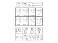 Cut & Glue: Valentine's Day by Teach Simple