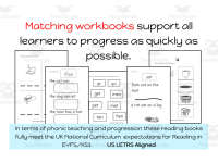 CVC Decodable Reading Books with a Short Vowel Sound with Workbooks by ...