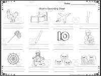 CVC Matching Game - Mitten Themed by Teach Simple