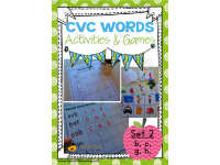 CVC Words Activity Packet - Set 2 by Teach Simple